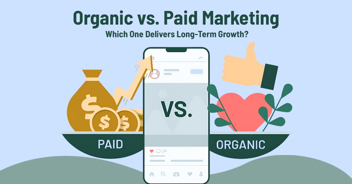 Organic vs. Paid Marketing: Which One Delivers Long-Term Growth?